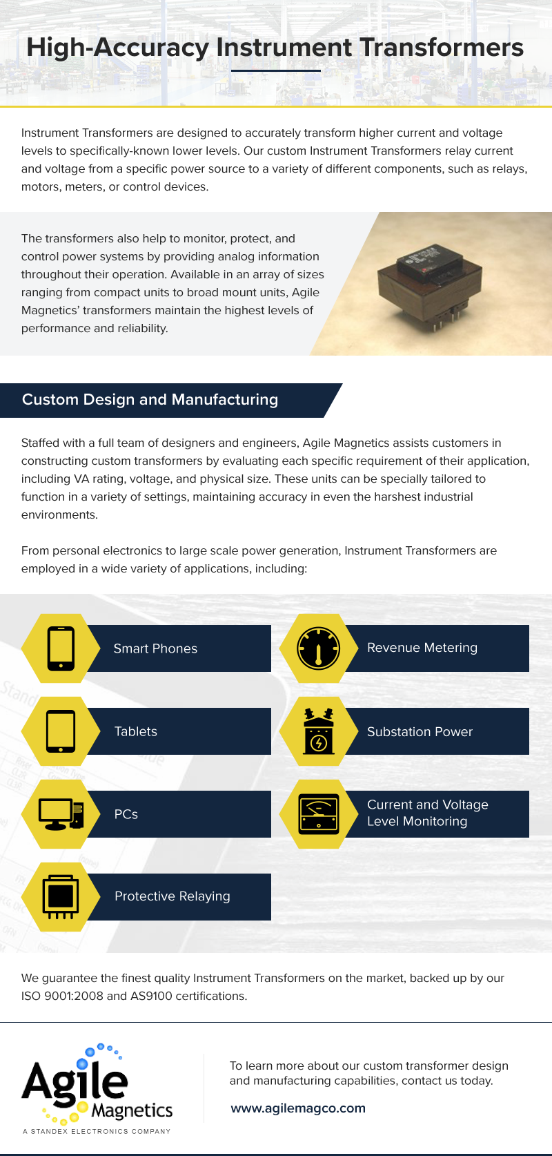 Instrument Transformers - Agile Magnetics, Inc.